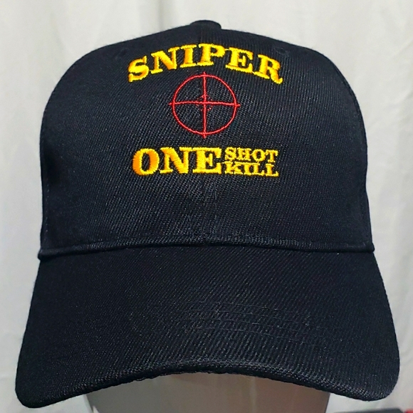 Accessories | Military Sniper One Shot One Kill Hat | Poshmark